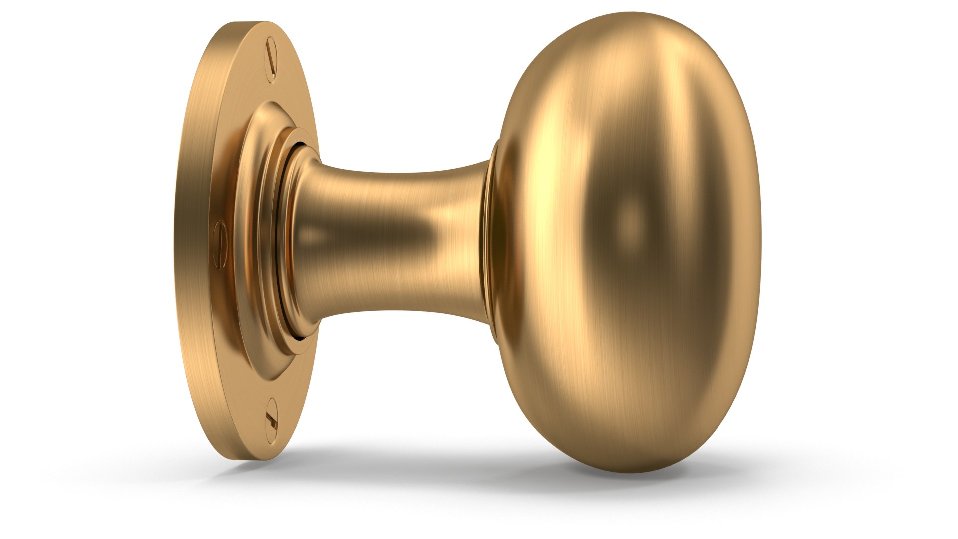 Door Knob Golden 3D Model - TurboSquid 1687992