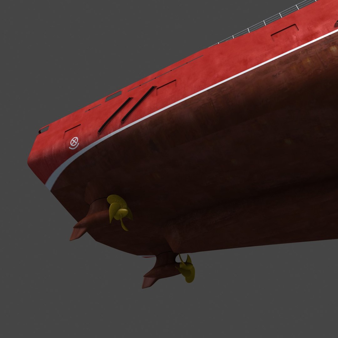 support vessel mpsv boat 3d model