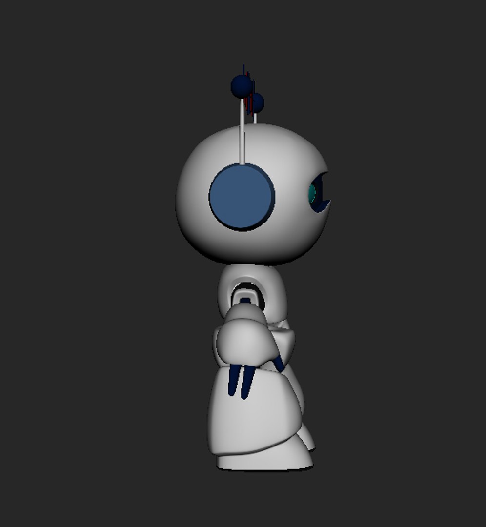 3D Robot Mascot Character Animation - TurboSquid 1628421