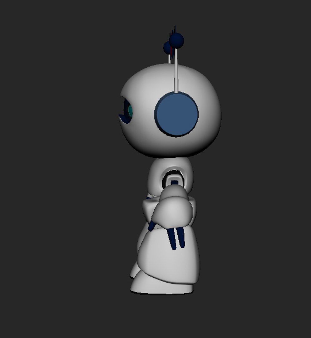 3D Robot Mascot Character Animation - TurboSquid 1628421