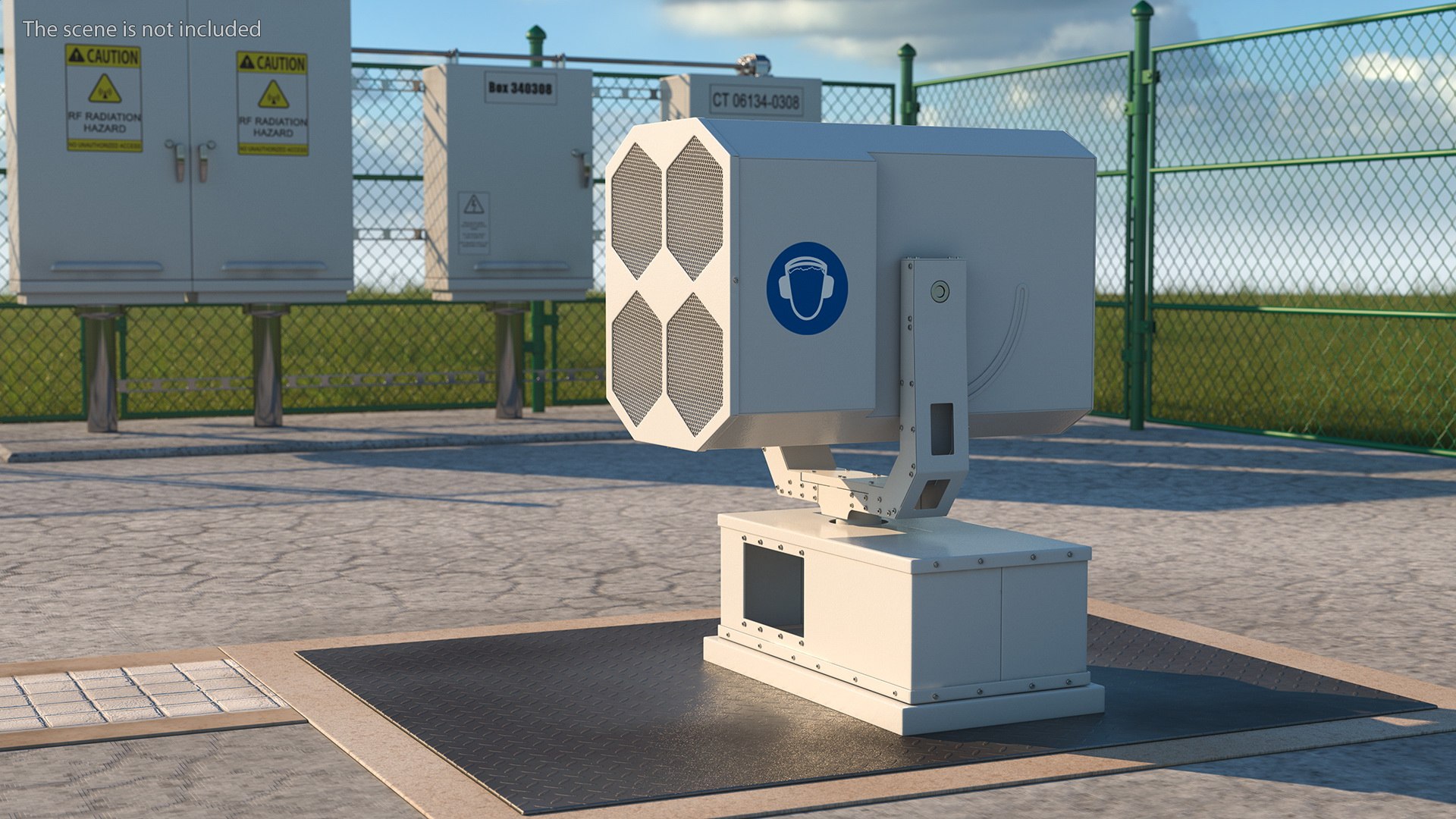 Airport Bird Collision Avoidance System Set model - TurboSquid 1774606