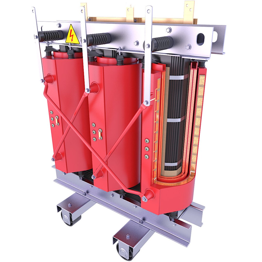 Cast Resin Transformer Inside 67 3D Model - TurboSquid 1742923