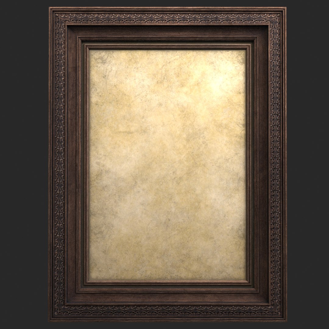 3D Picture Frame - TurboSquid 1236075