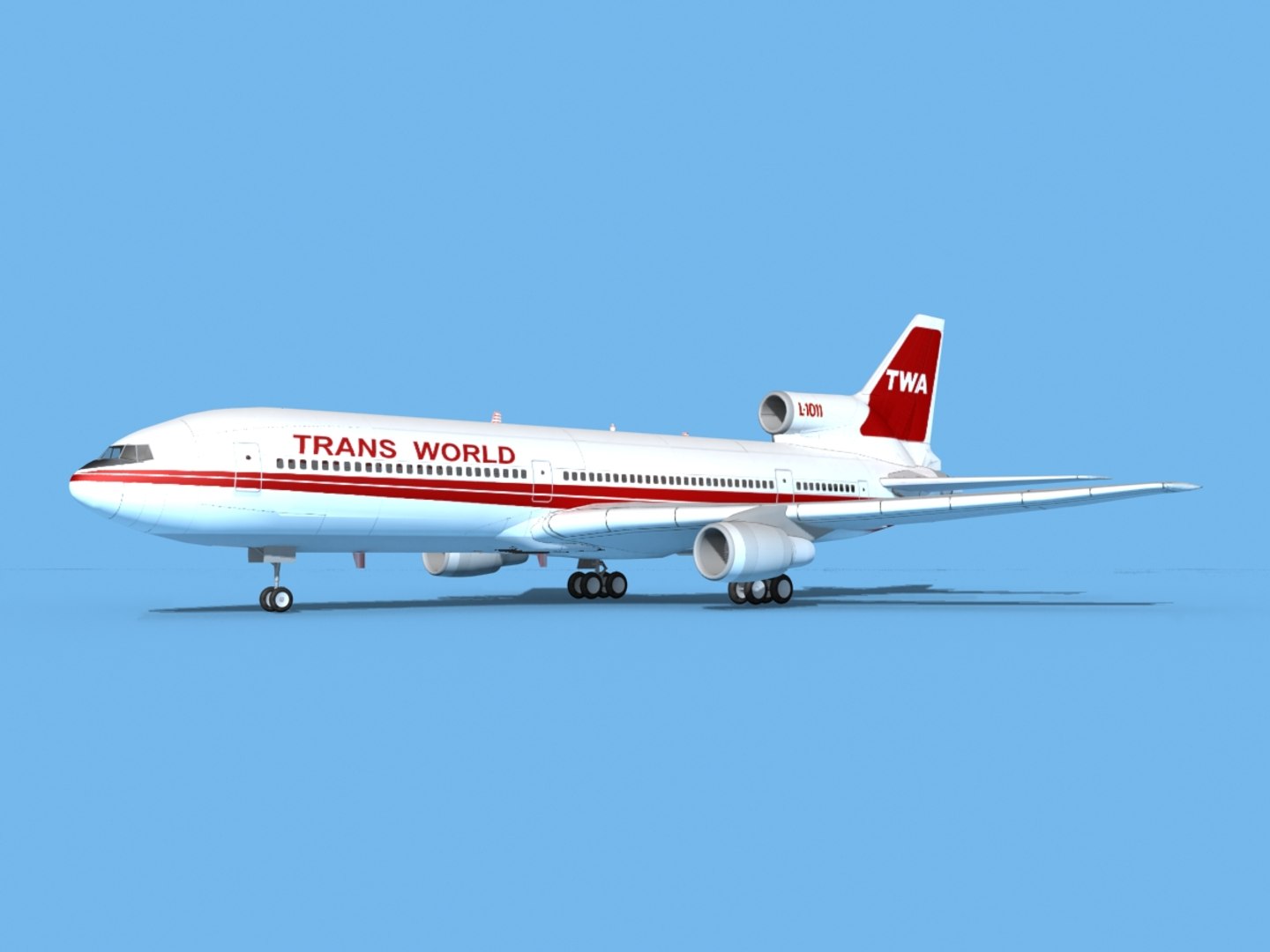 Lockheed L-1011-10 3D Model - TurboSquid 1488956