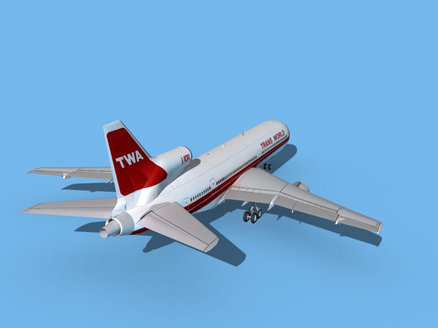 Lockheed L-1011-10 3D Model - TurboSquid 1488956