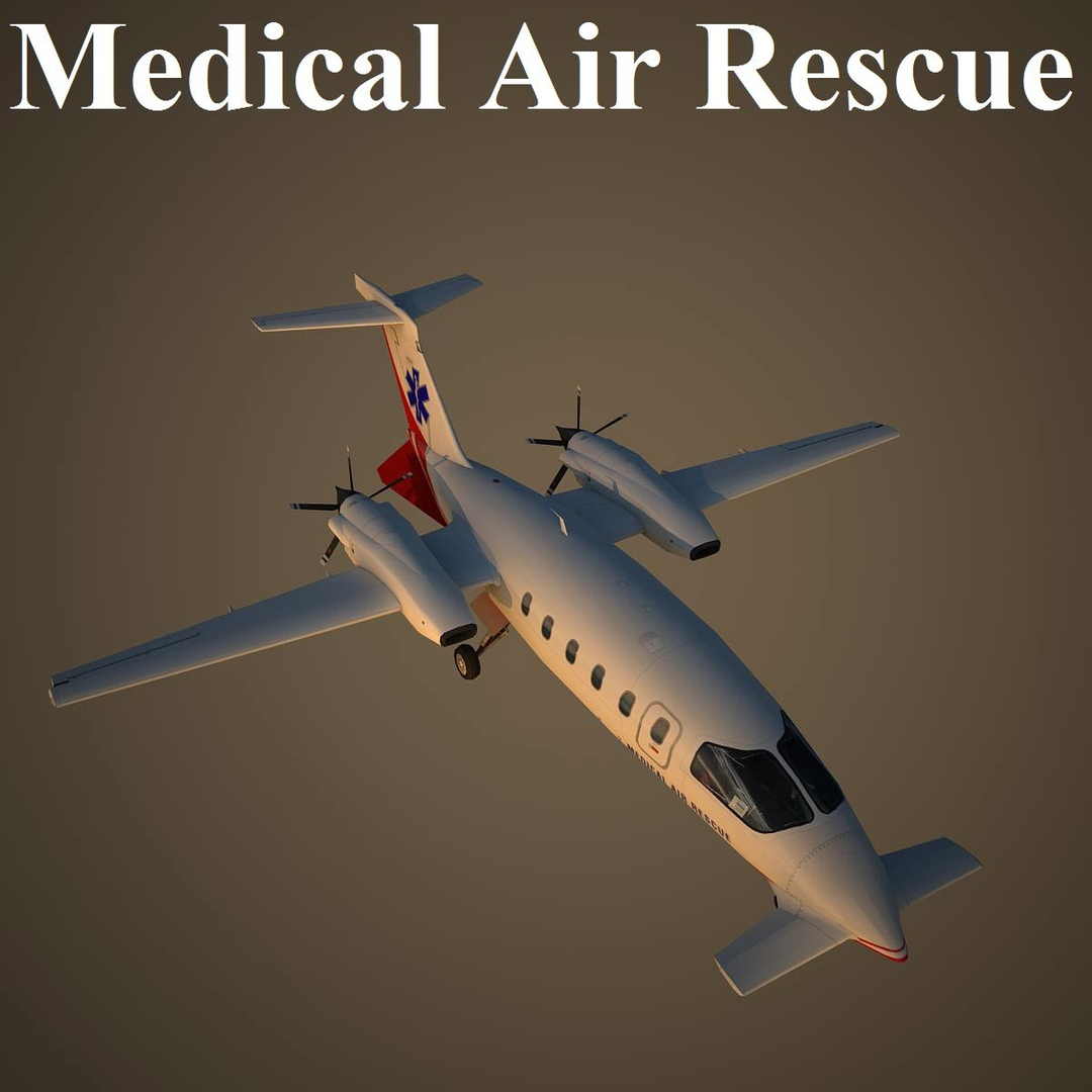 Piaggio Avanti 3d Model