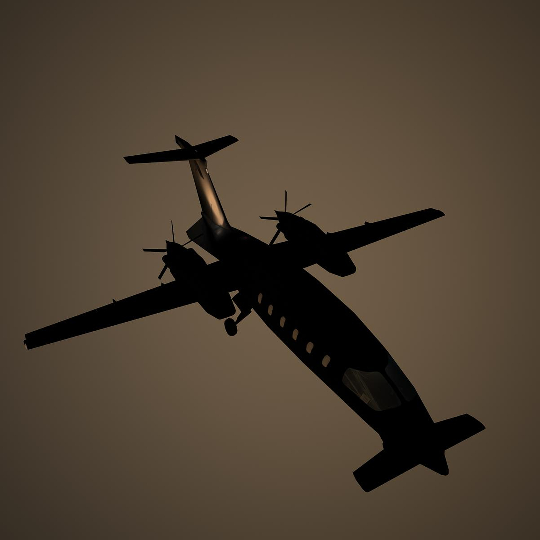 Piaggio Avanti 3d Model