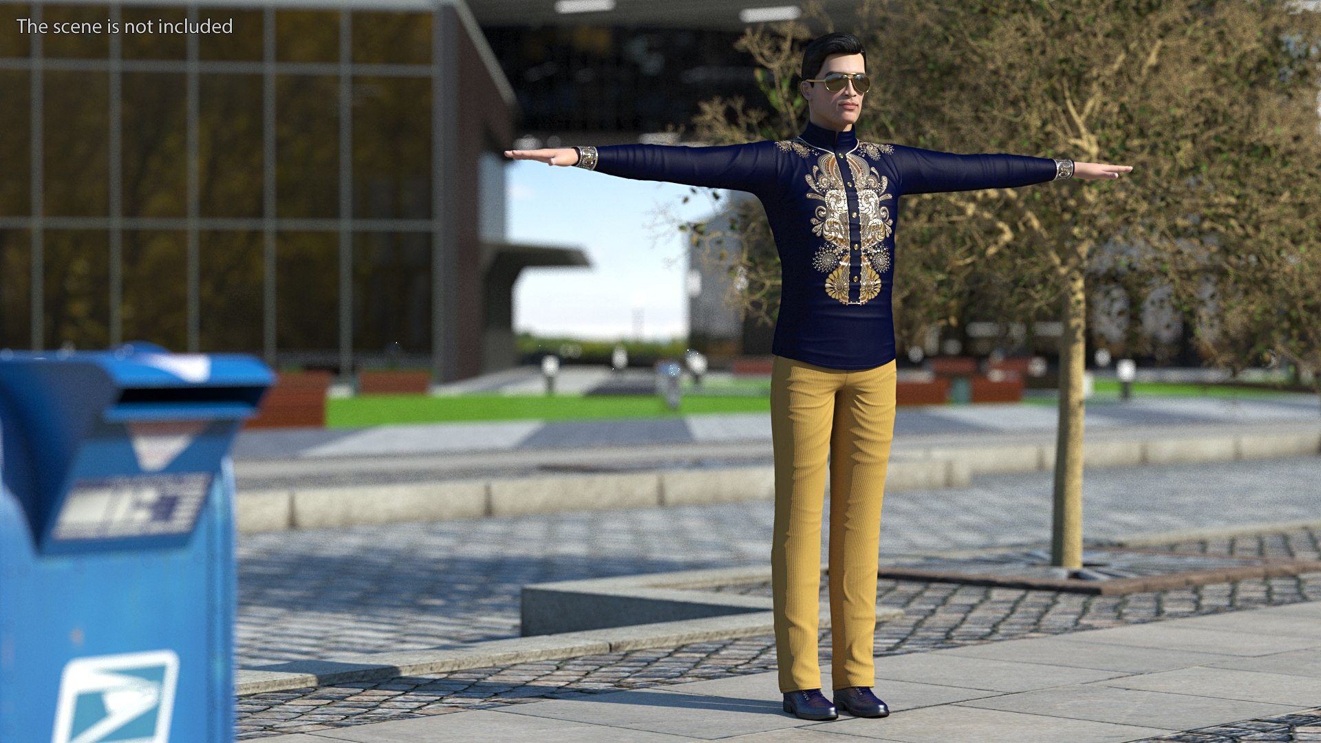 3D Asian Man Fashionable Style T Pose Model - TurboSquid 1816326