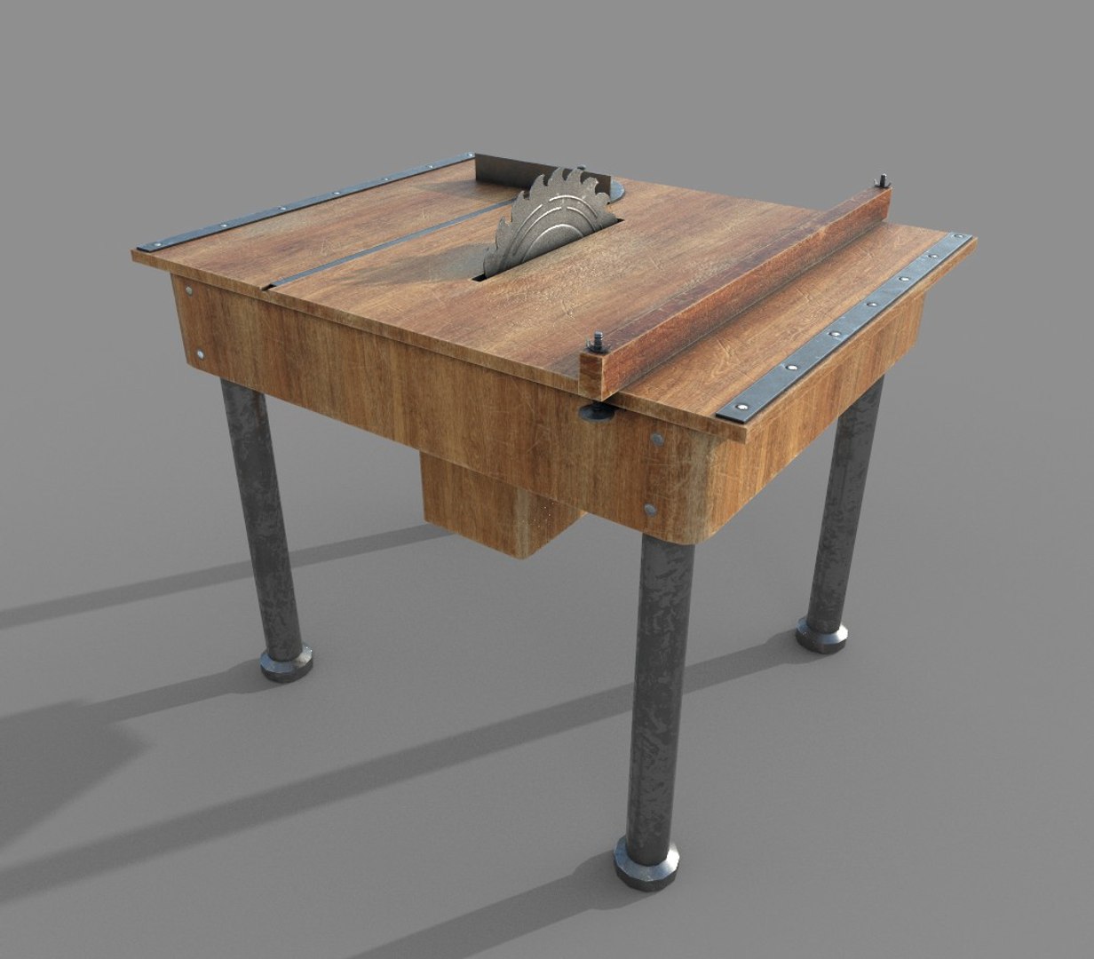 Circular Saw Bench Model - TurboSquid 1735553