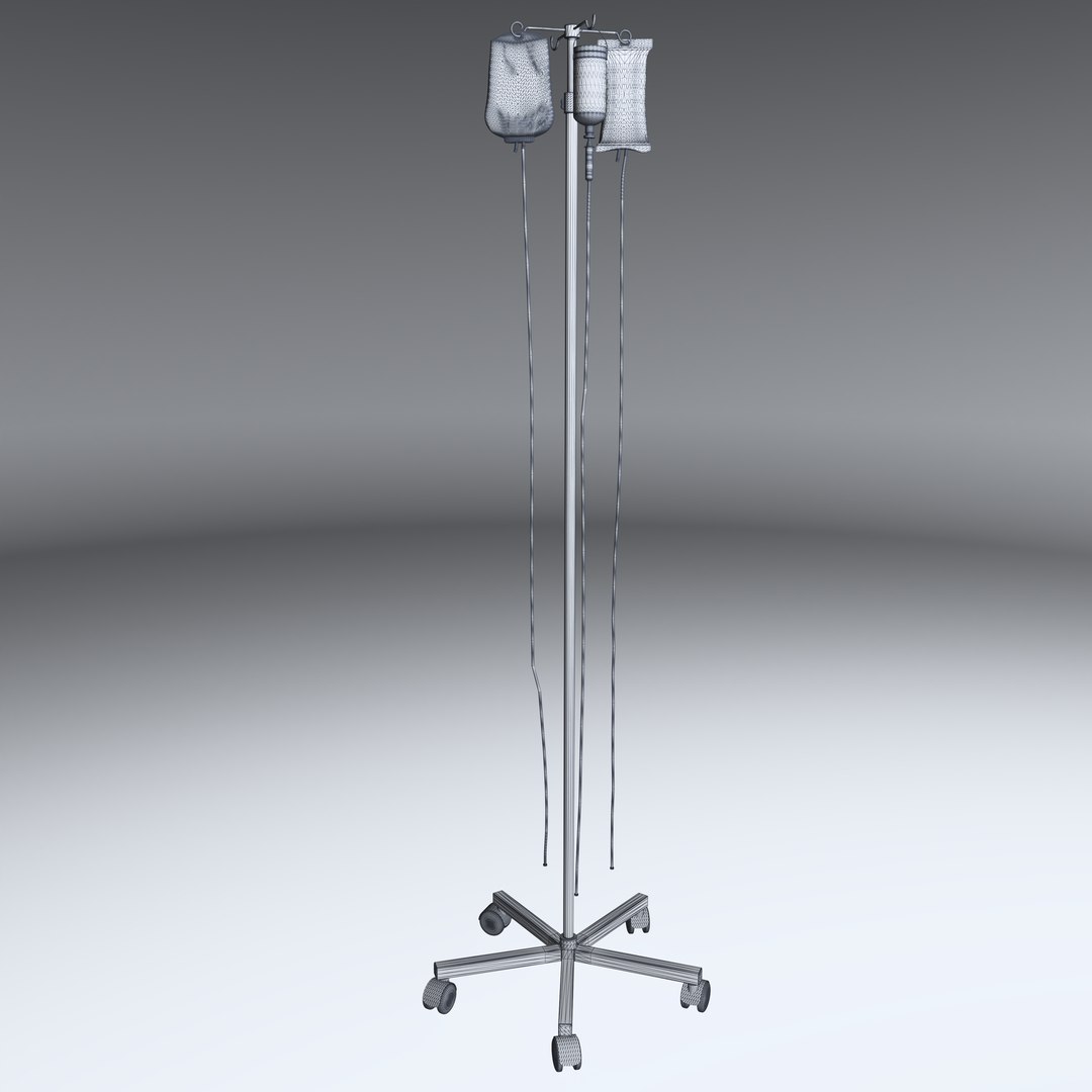 IV Stand Model - TurboSquid 2145286
