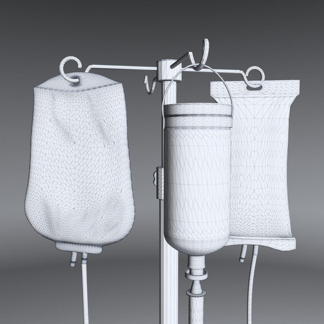 IV Stand Model - TurboSquid 2145286