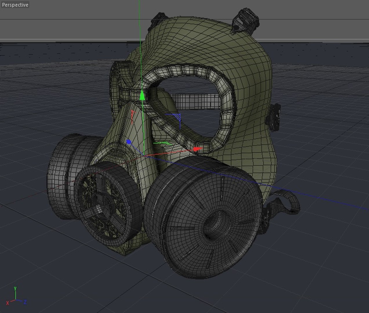 Gas Mask 3D Model - TurboSquid 1153393