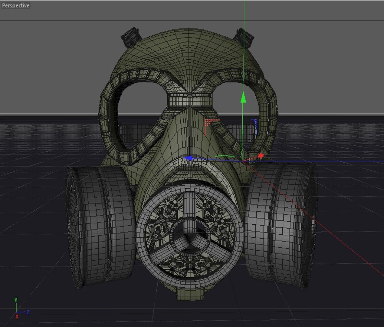 Gas Mask 3D Model - TurboSquid 1153393