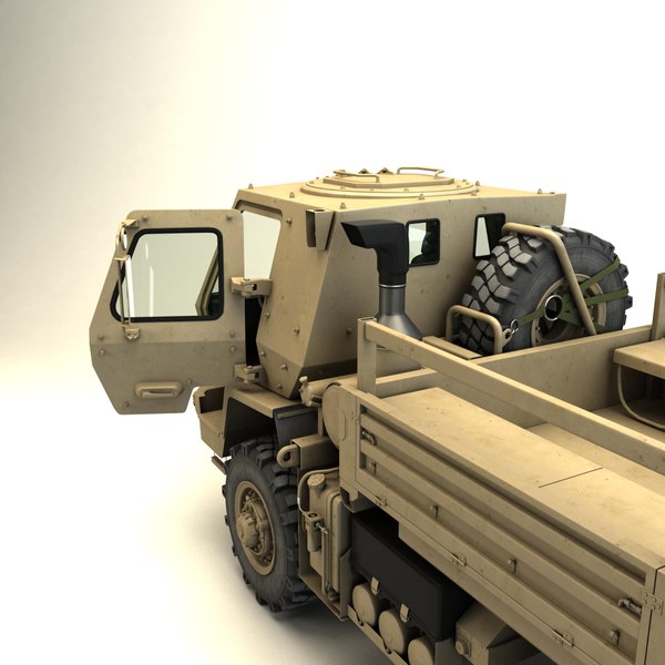 fmtv military trucks 3d model