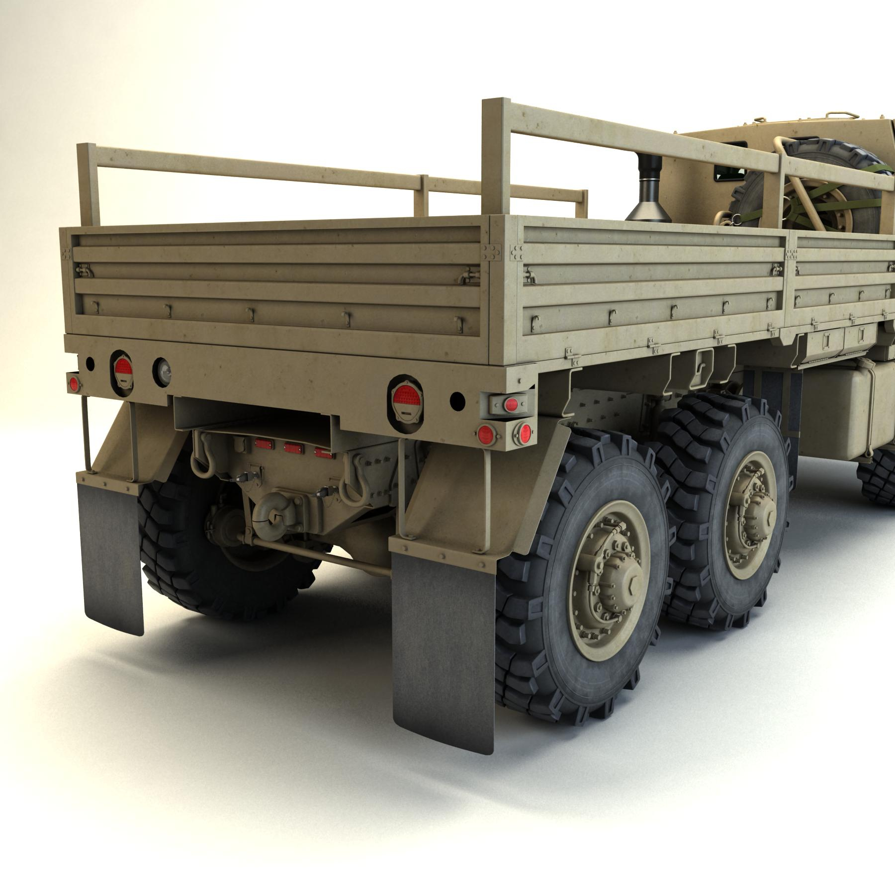 fmtv military trucks 3d model
