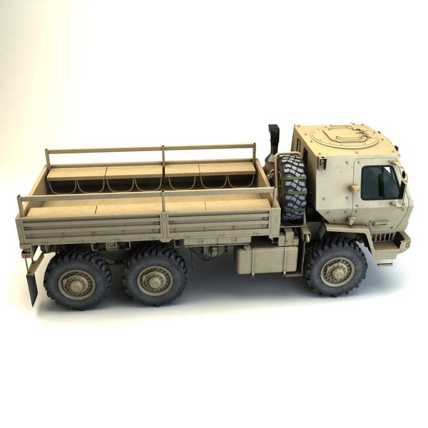 fmtv military trucks 3d model
