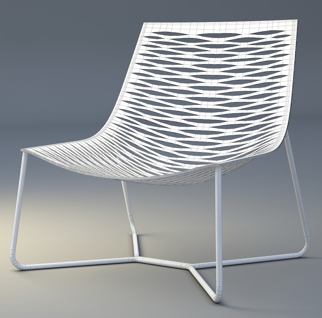 3D Model York Lounge Chair - TurboSquid 1609664