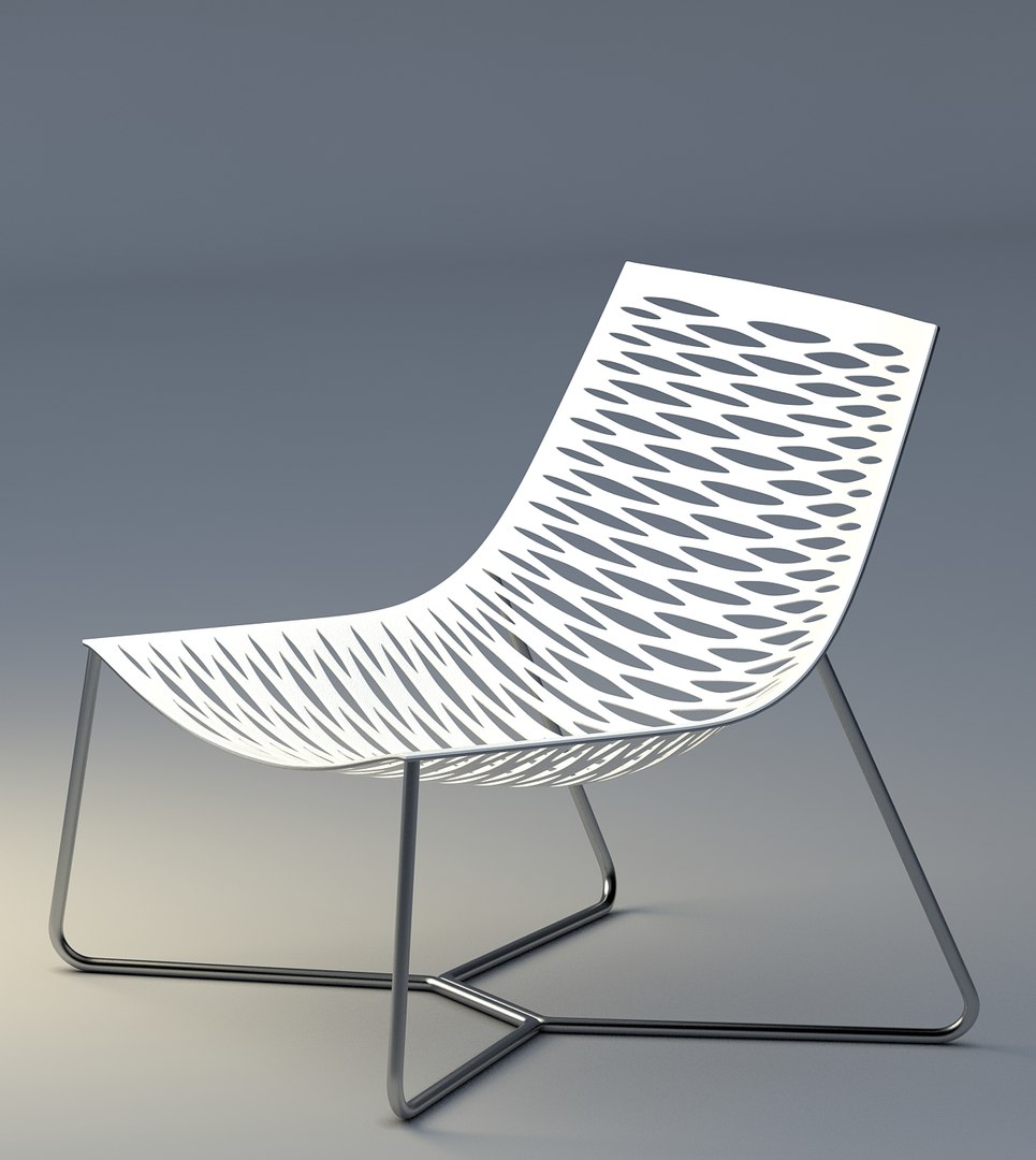 3D Model York Lounge Chair - TurboSquid 1609664