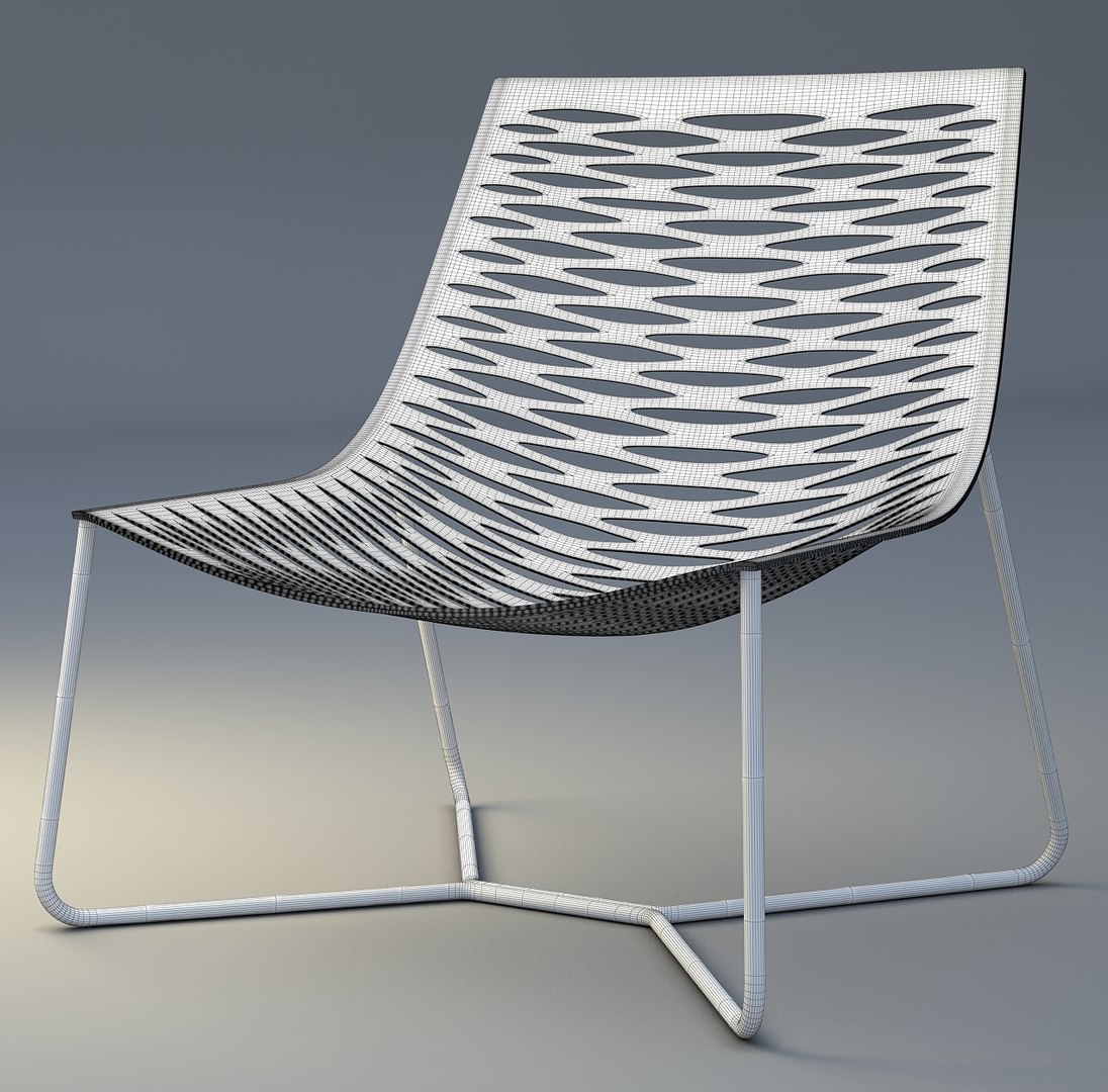 3D Model York Lounge Chair - TurboSquid 1609664