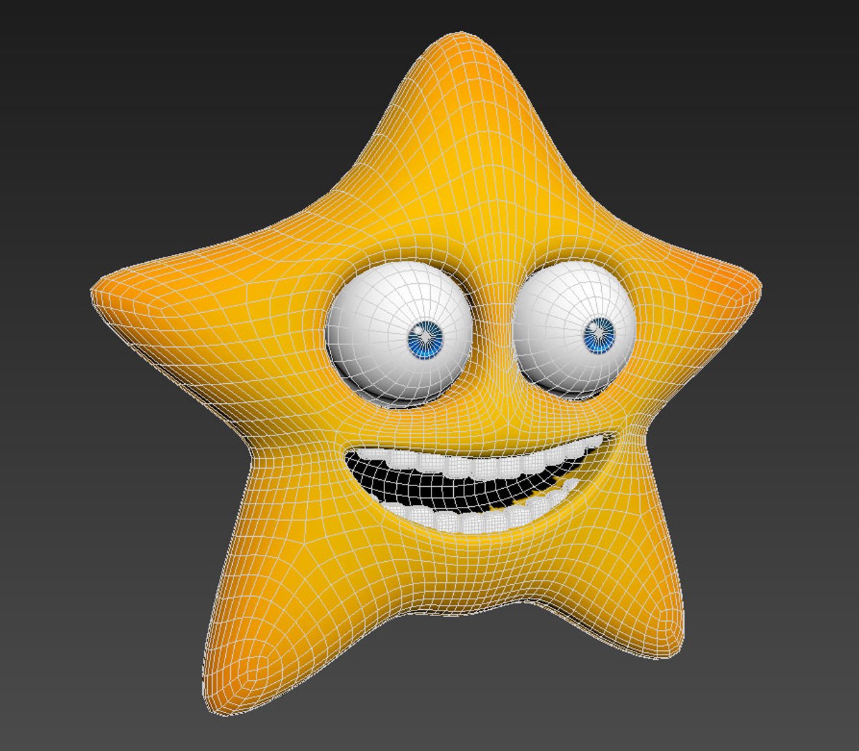 Cartoon Star 3D Model - TurboSquid 1389119