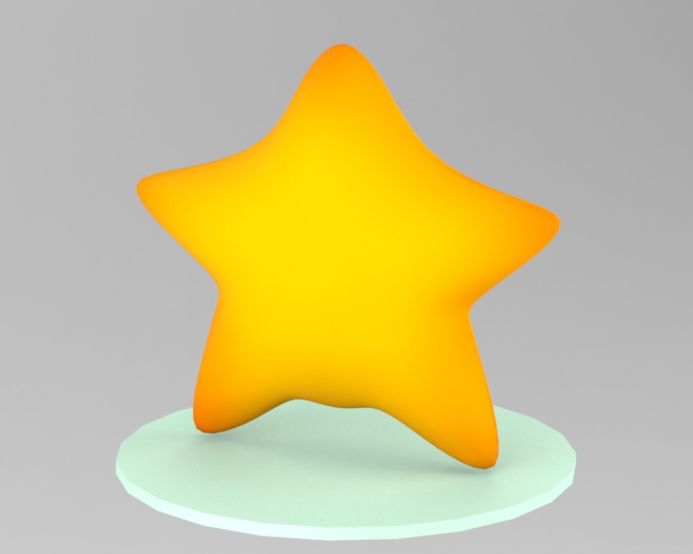 Cartoon Star 3D Model - TurboSquid 1389119