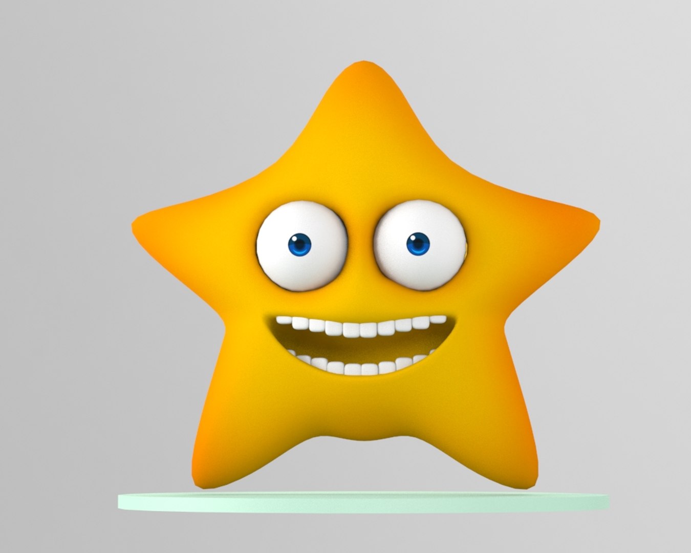 Cartoon Star 3D Model - TurboSquid 1389119