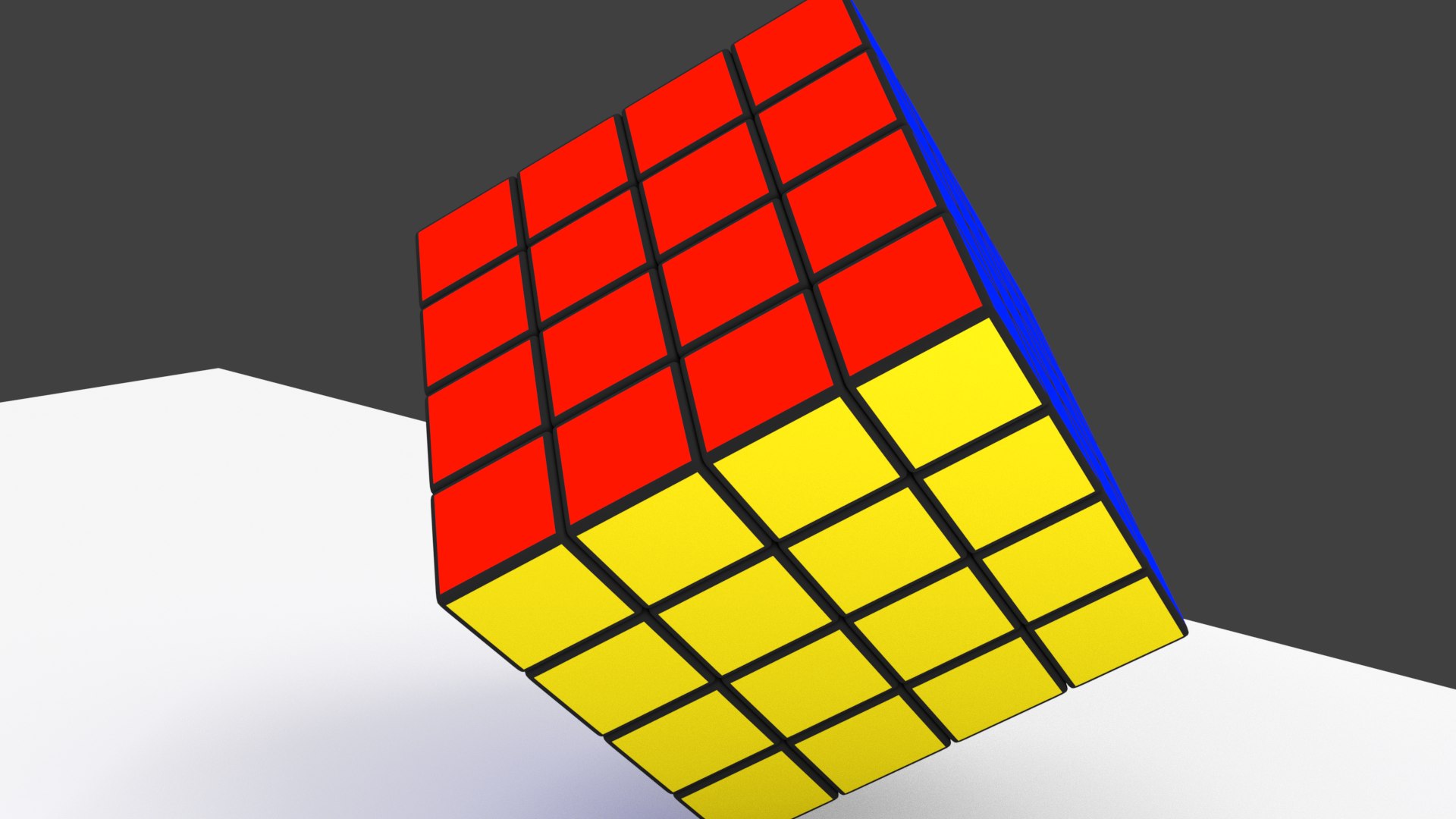 3D Rubiks Cube 3D 4 Cubes - TurboSquid 1747481