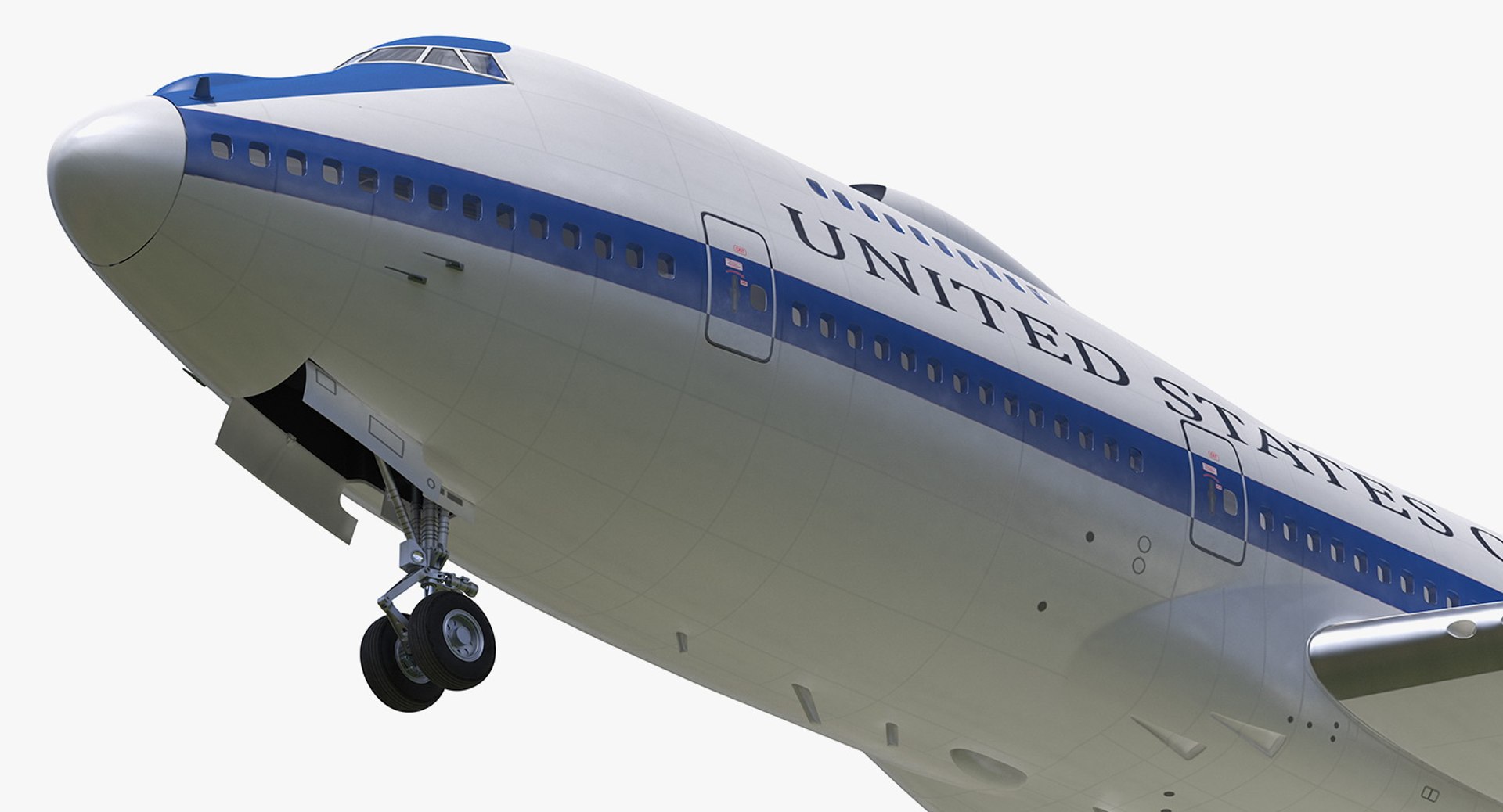 Boeing e4b nightwatch plane 3D - TurboSquid 1381725