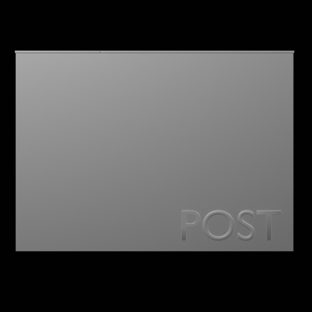 Mailbox Mail Modern 3D Model - TurboSquid 1574924