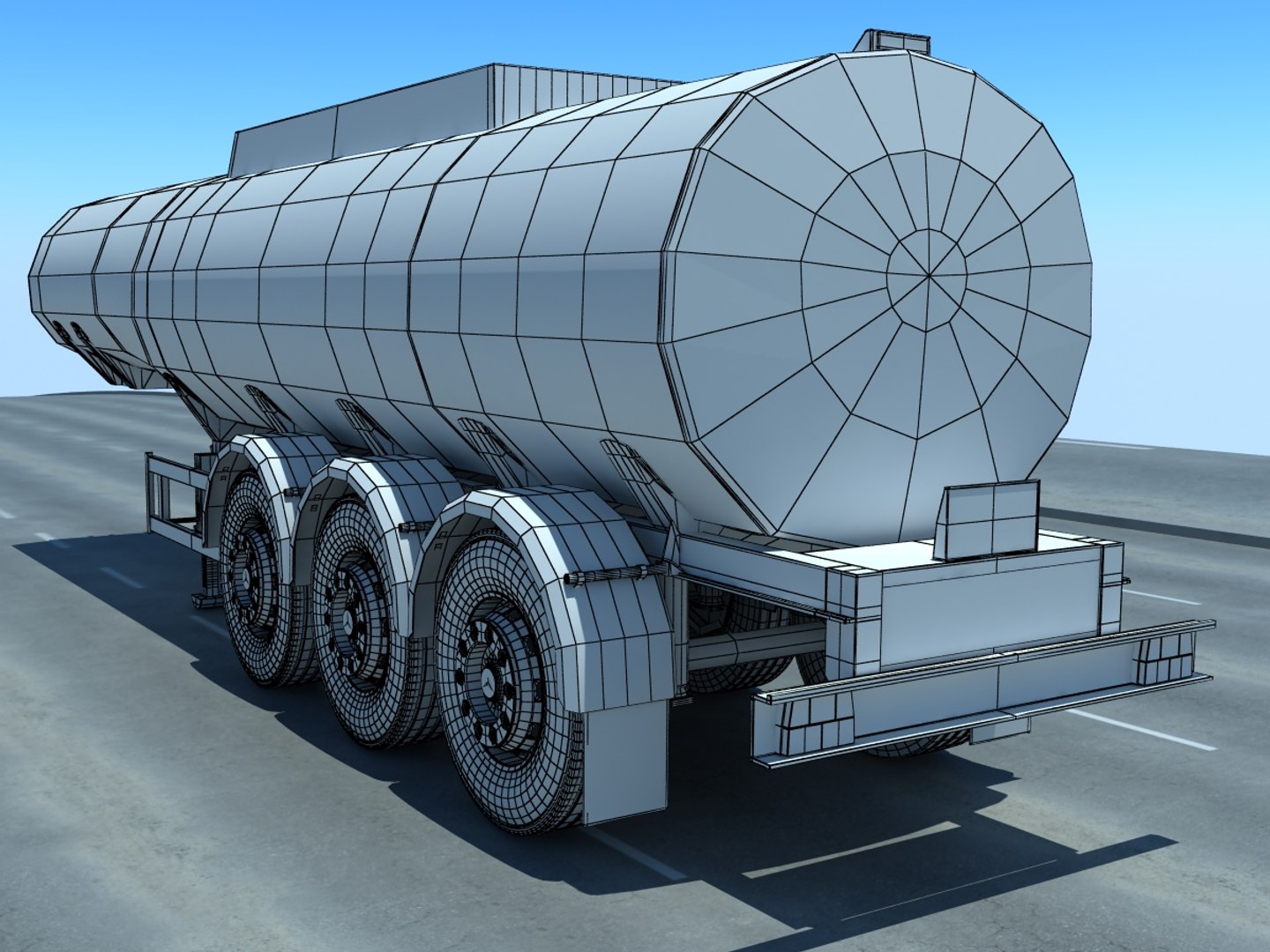 3d Model Cistern Modelled