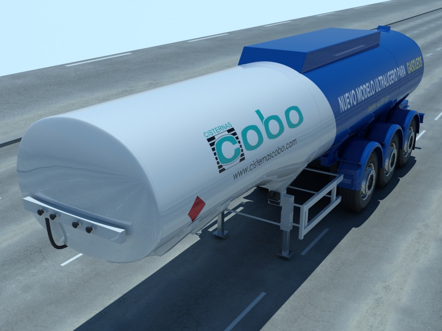 3d Model Cistern Modelled