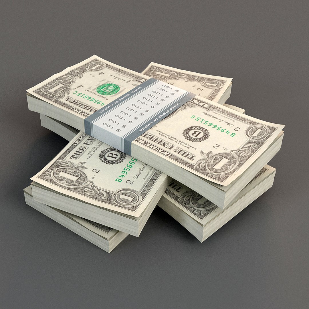 Dollar Bill 3d Model