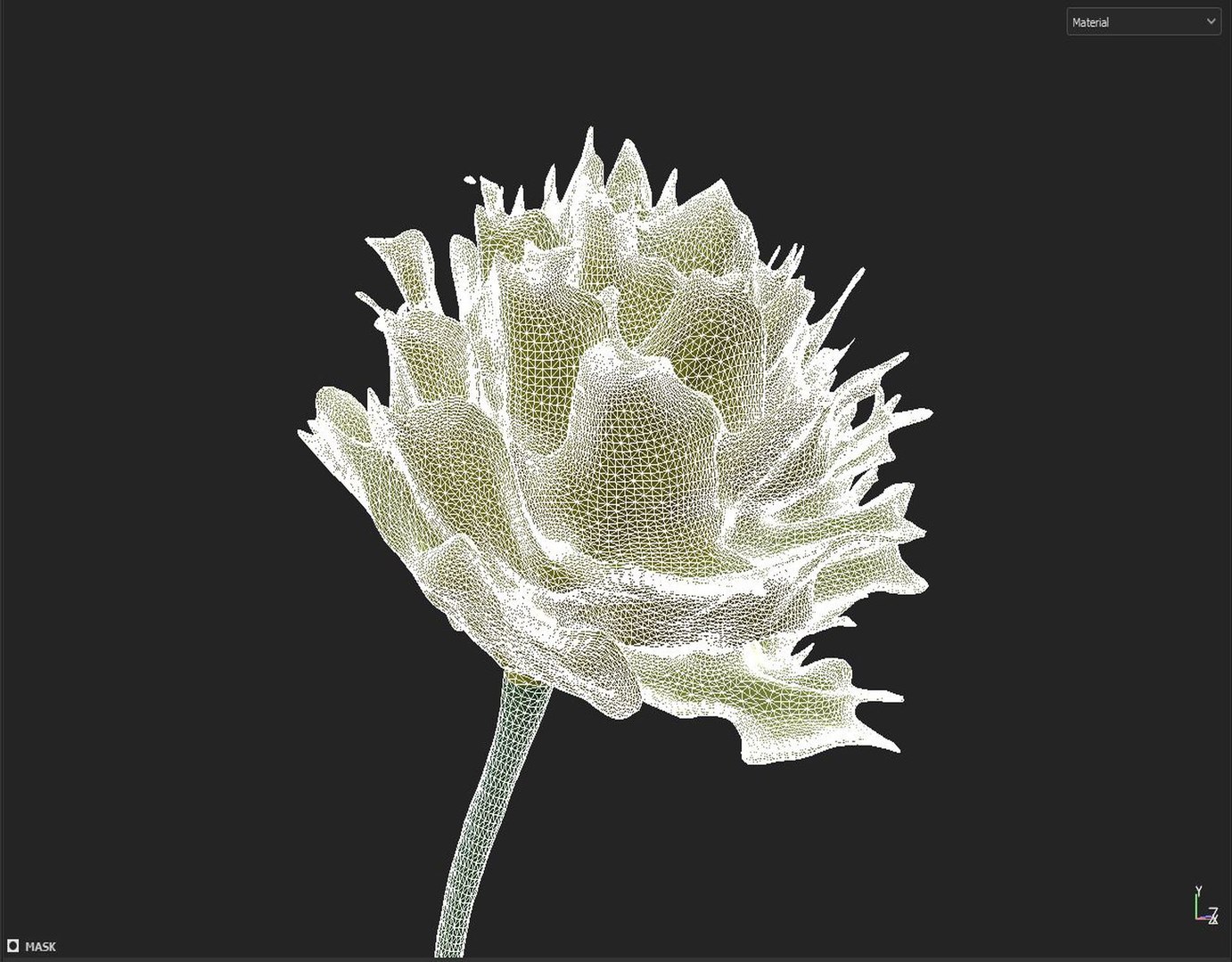 Flower Model - TurboSquid 2348277