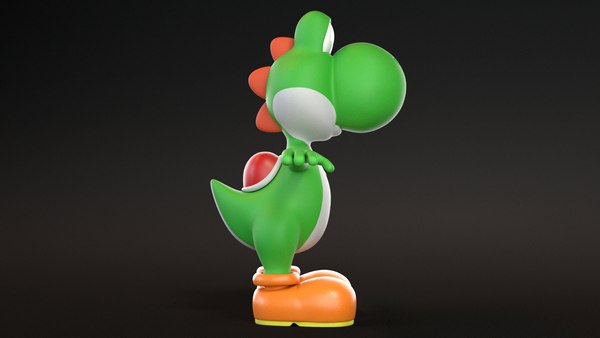 modelo 3d Mario y Yoshi del juego - TurboSquid 1953917