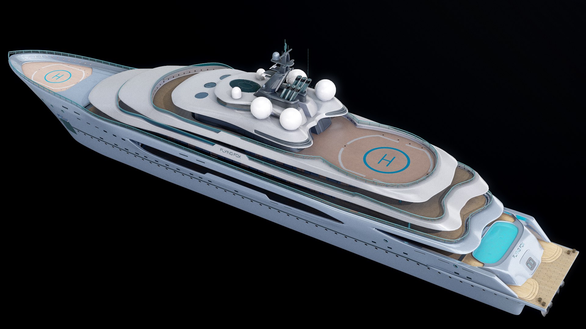 3D Flying Fox Ship Model - TurboSquid 1619280