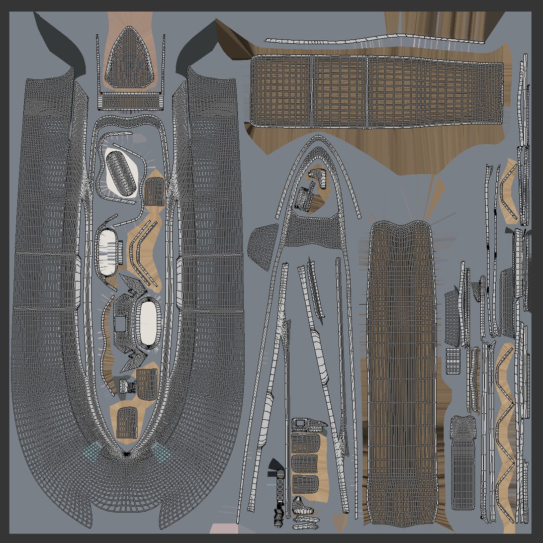 3D flying fox ship model - TurboSquid 1619280