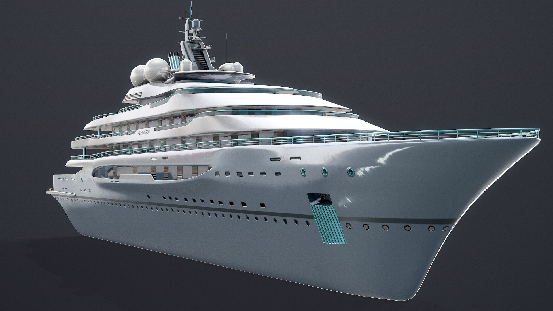 3D Flying Fox Ship Model - TurboSquid 1619280