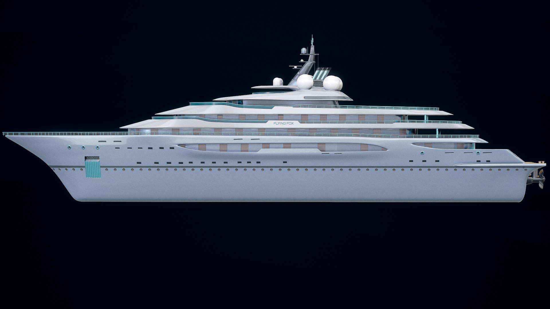 3D Flying Fox Ship Model - TurboSquid 1619280