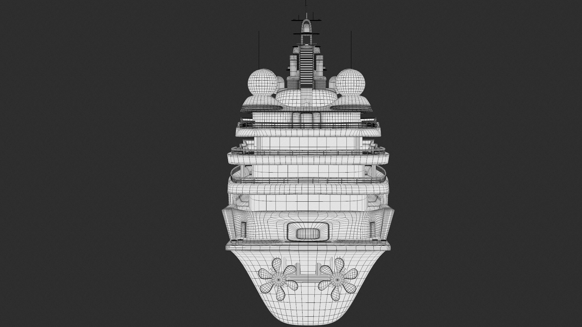 3D flying fox ship model - TurboSquid 1619280