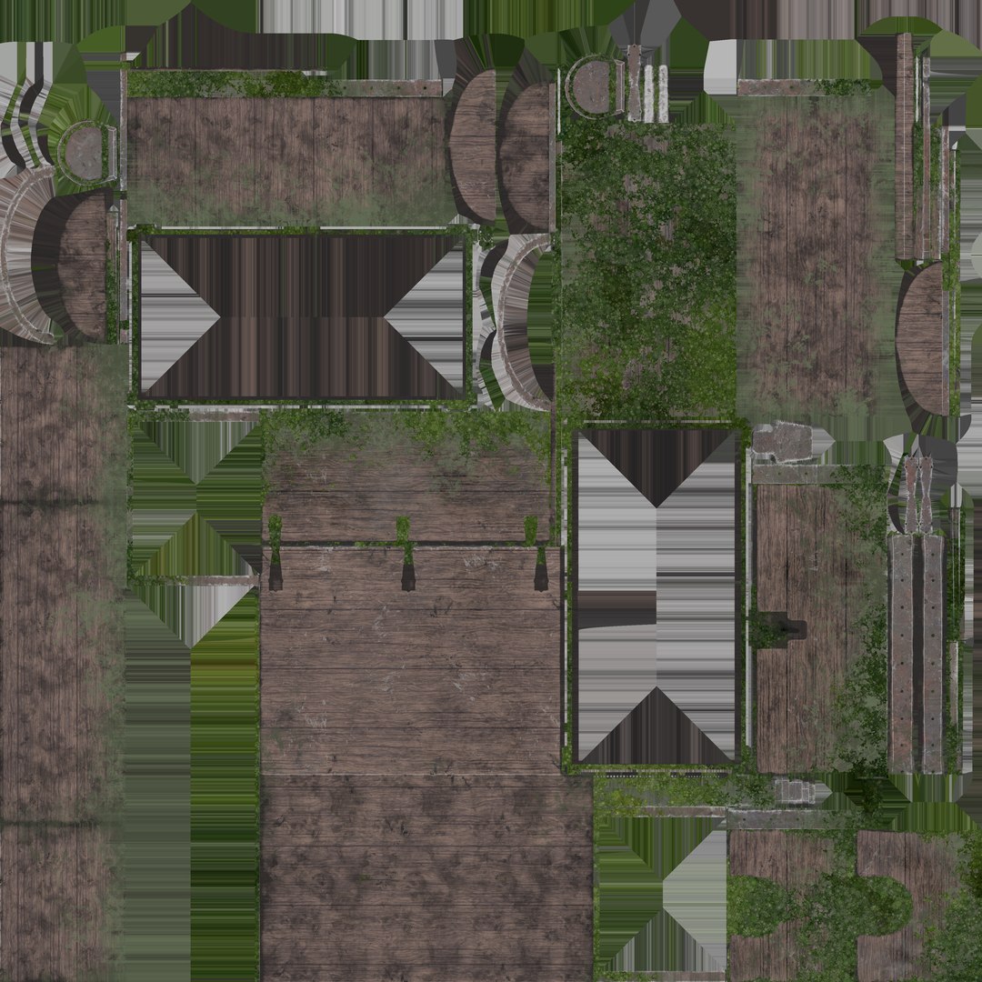 Mossy Waterlogged Treasure Chest 4K Model - TurboSquid 1951309