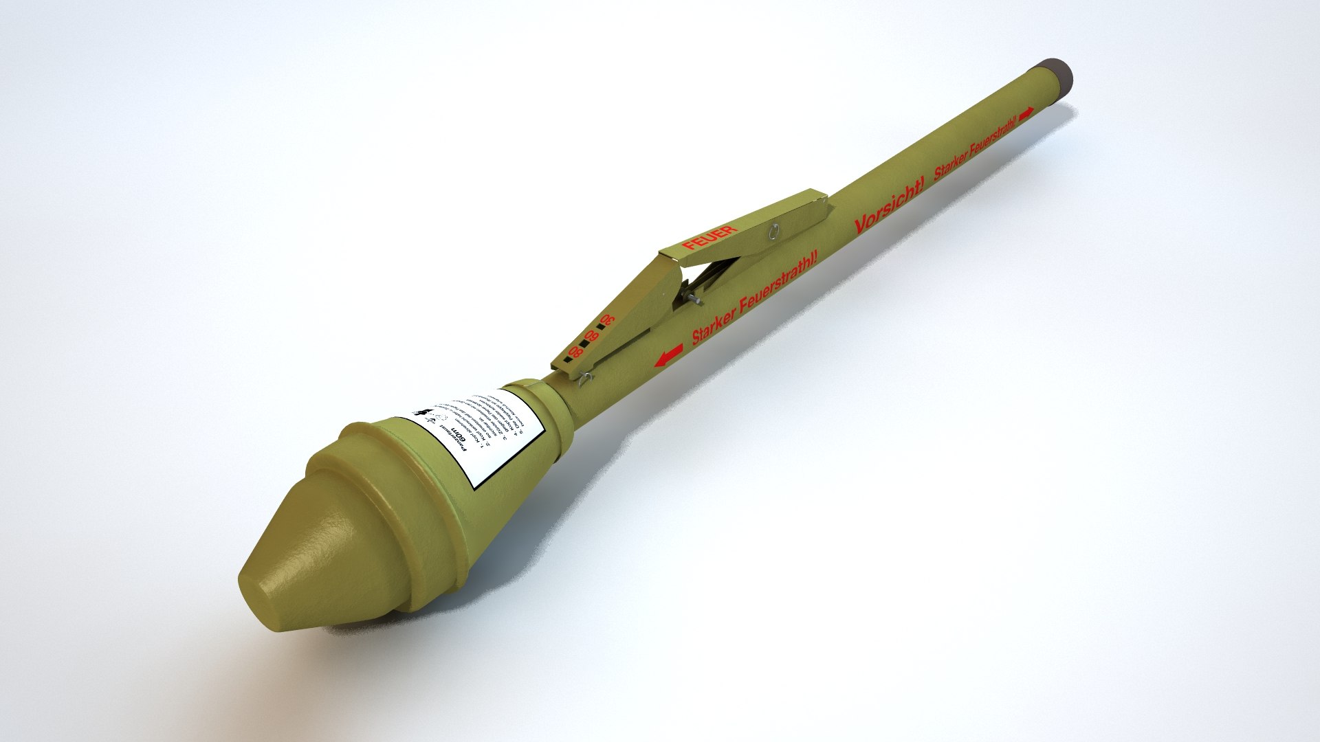 PanzerFaust60 3D Model - TurboSquid 1724491
