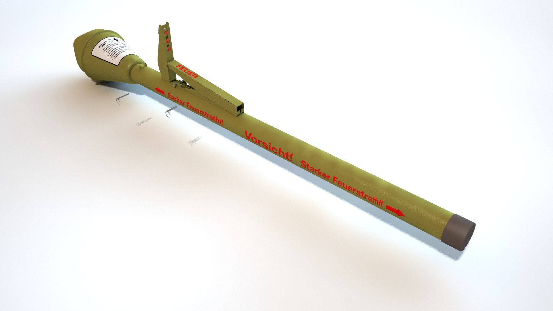 PanzerFaust60 3D Model - TurboSquid 1724491