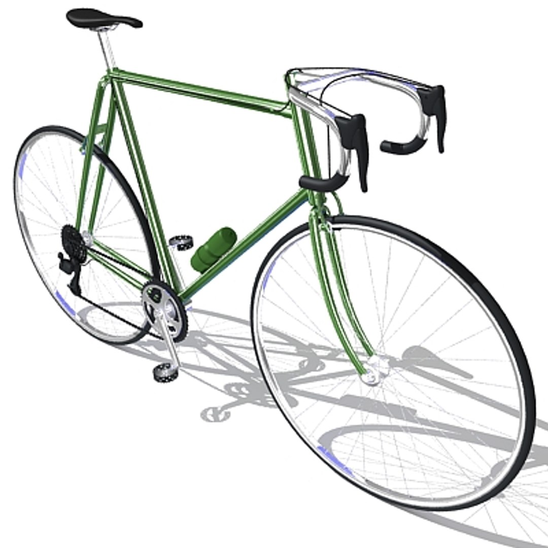 2 bikes 3d model