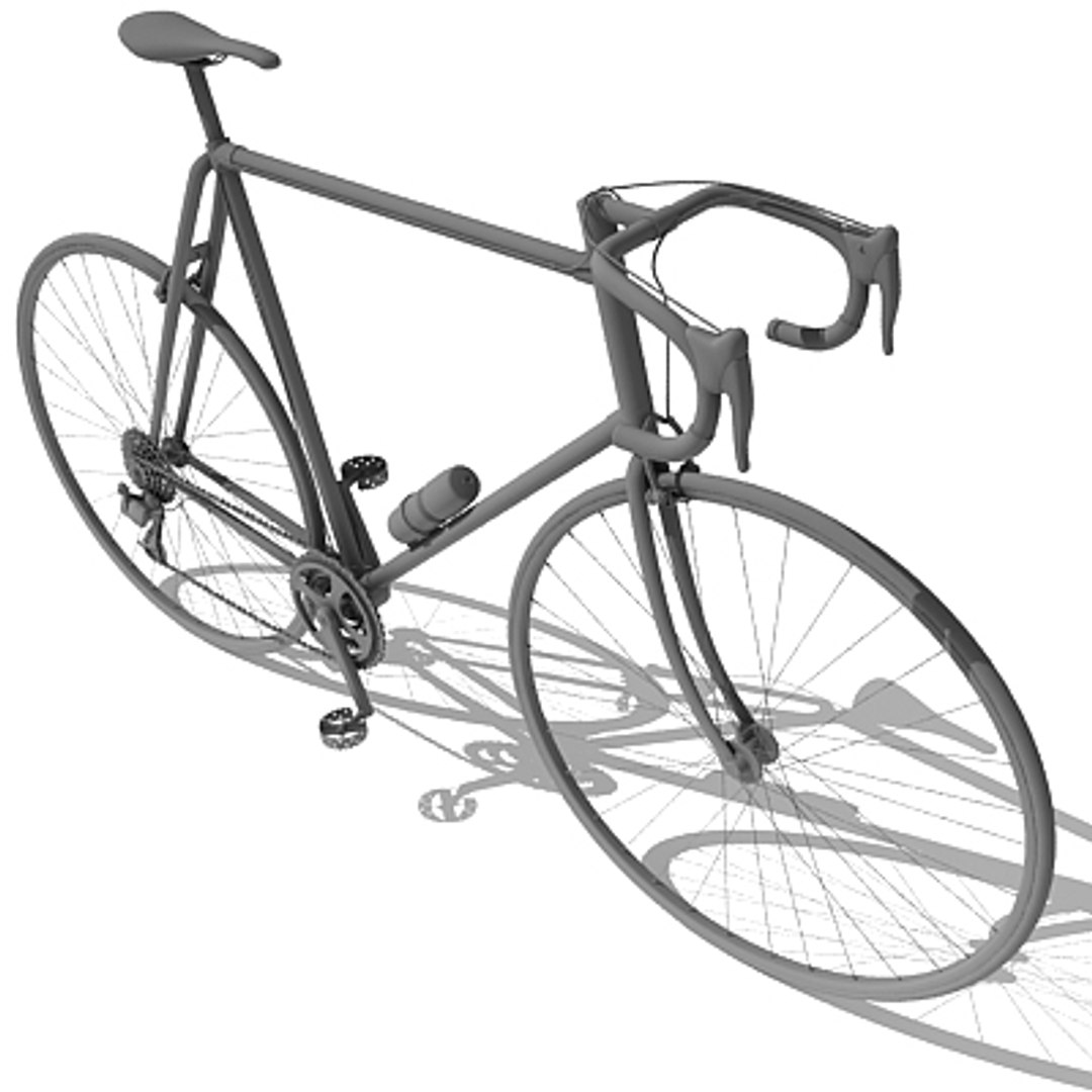 2 bikes 3d model