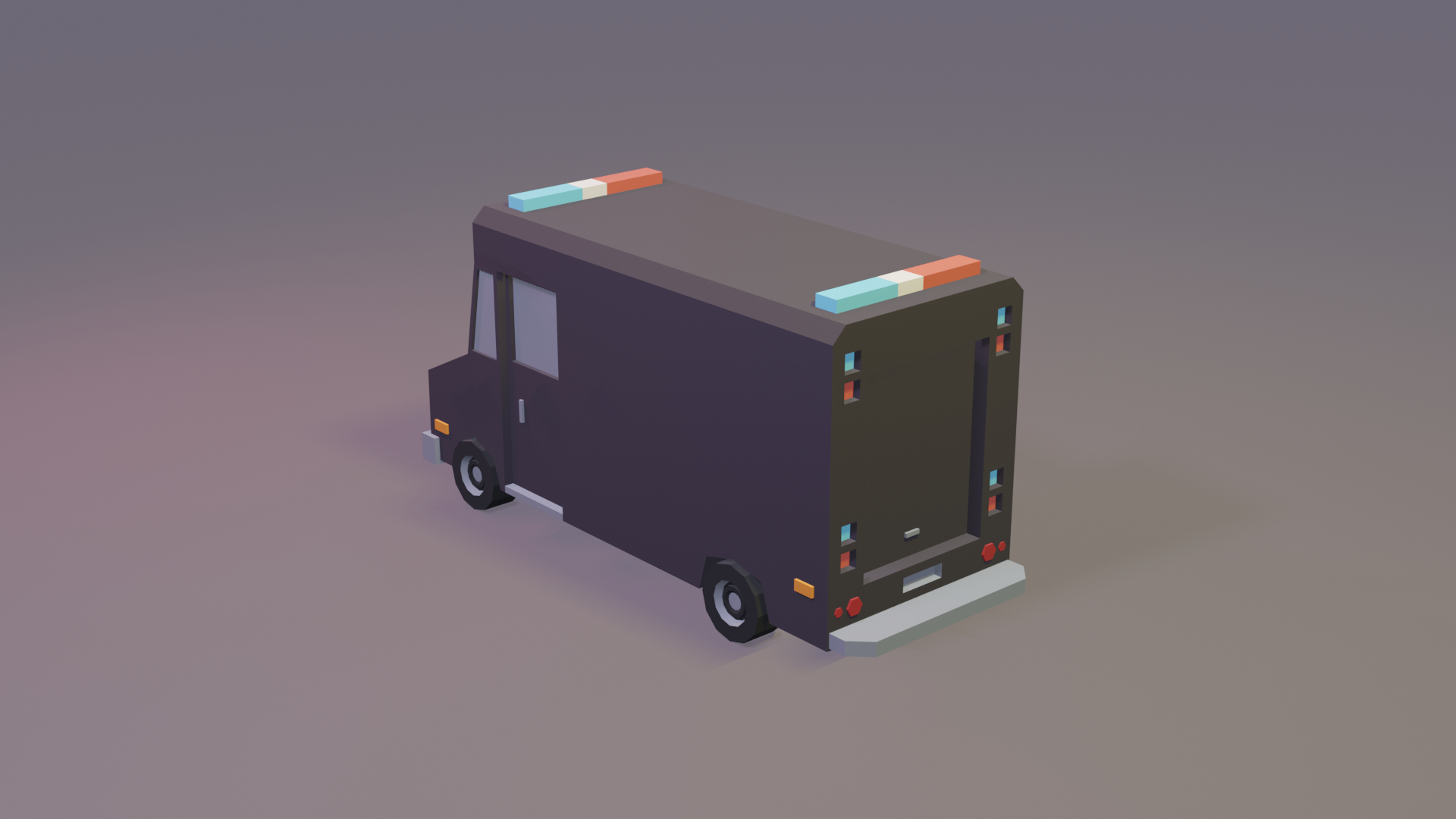 Van vehicle model - TurboSquid 1651994