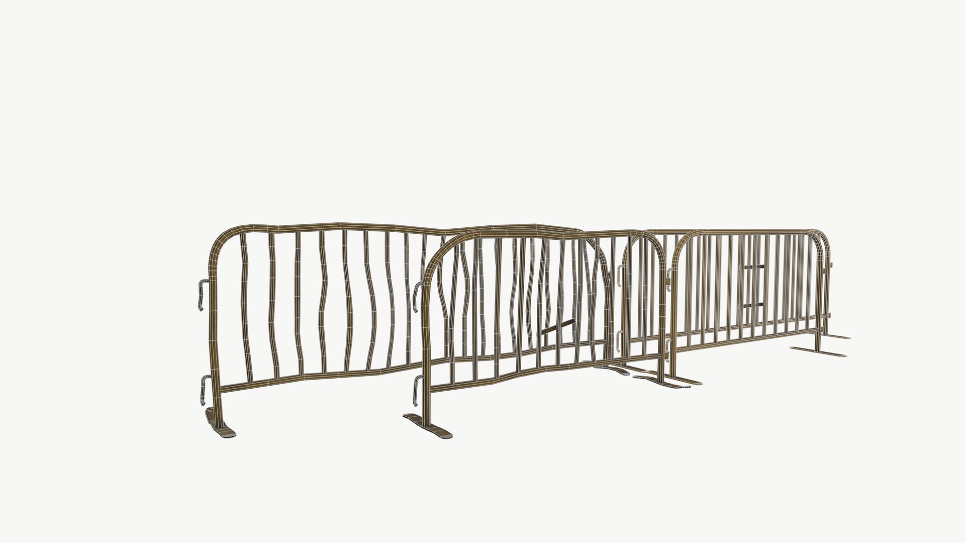 3D Barricades - TurboSquid 2299259