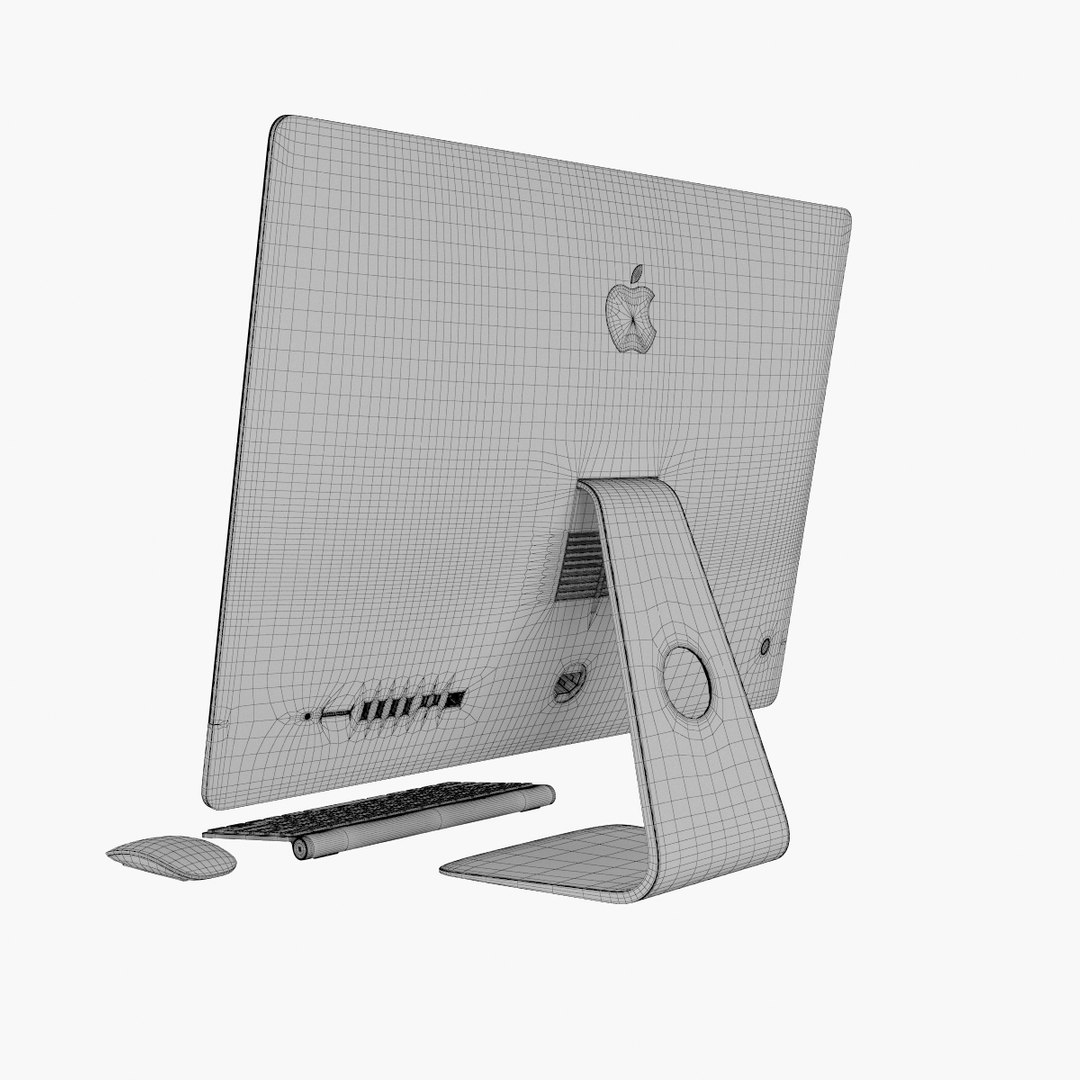Apple Imac 27 3d Model