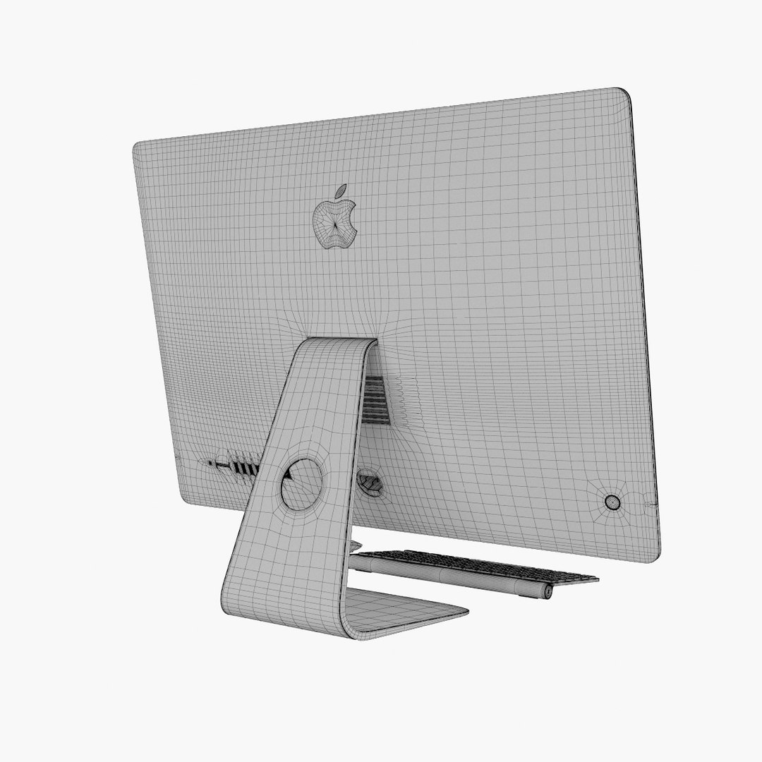 Apple Imac 27 3d Model