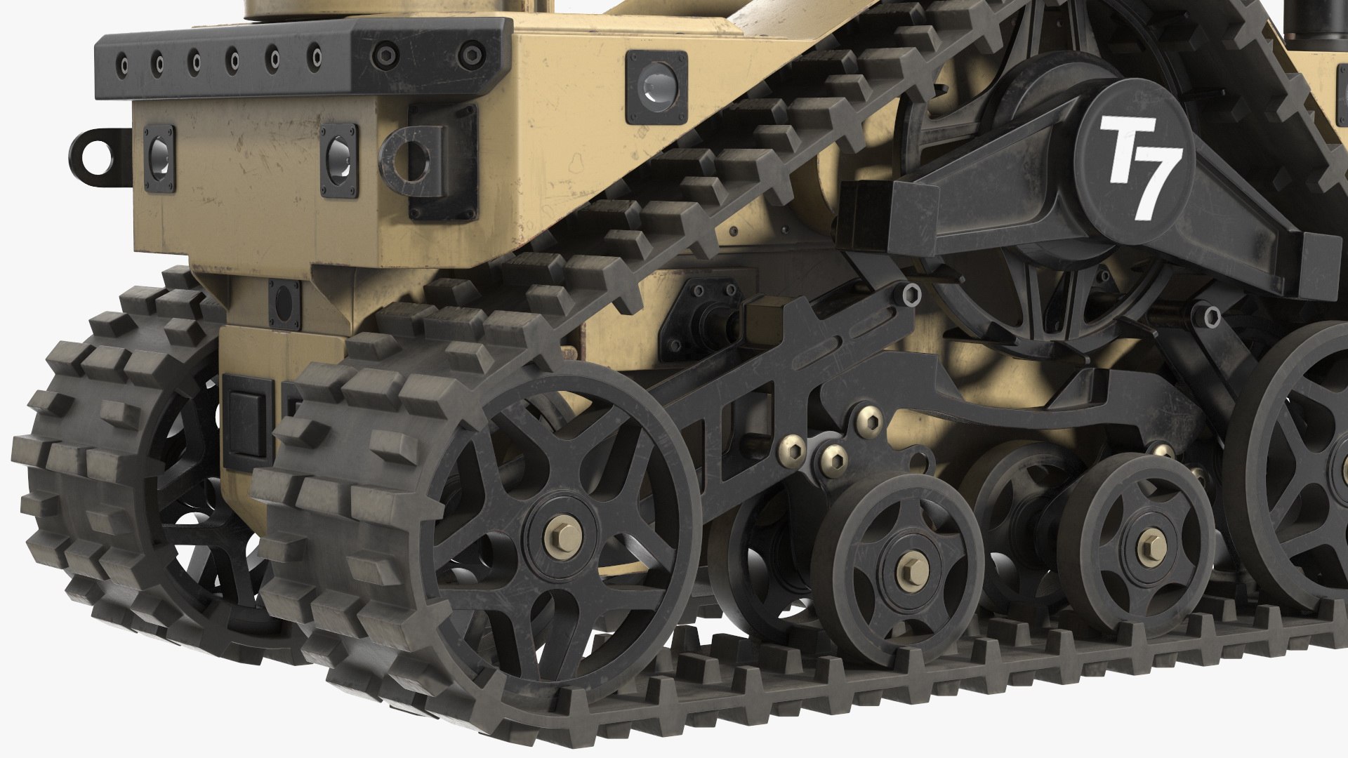 3D model Shabby Multifunctional Robotic System Harris T7 - TurboSquid ...