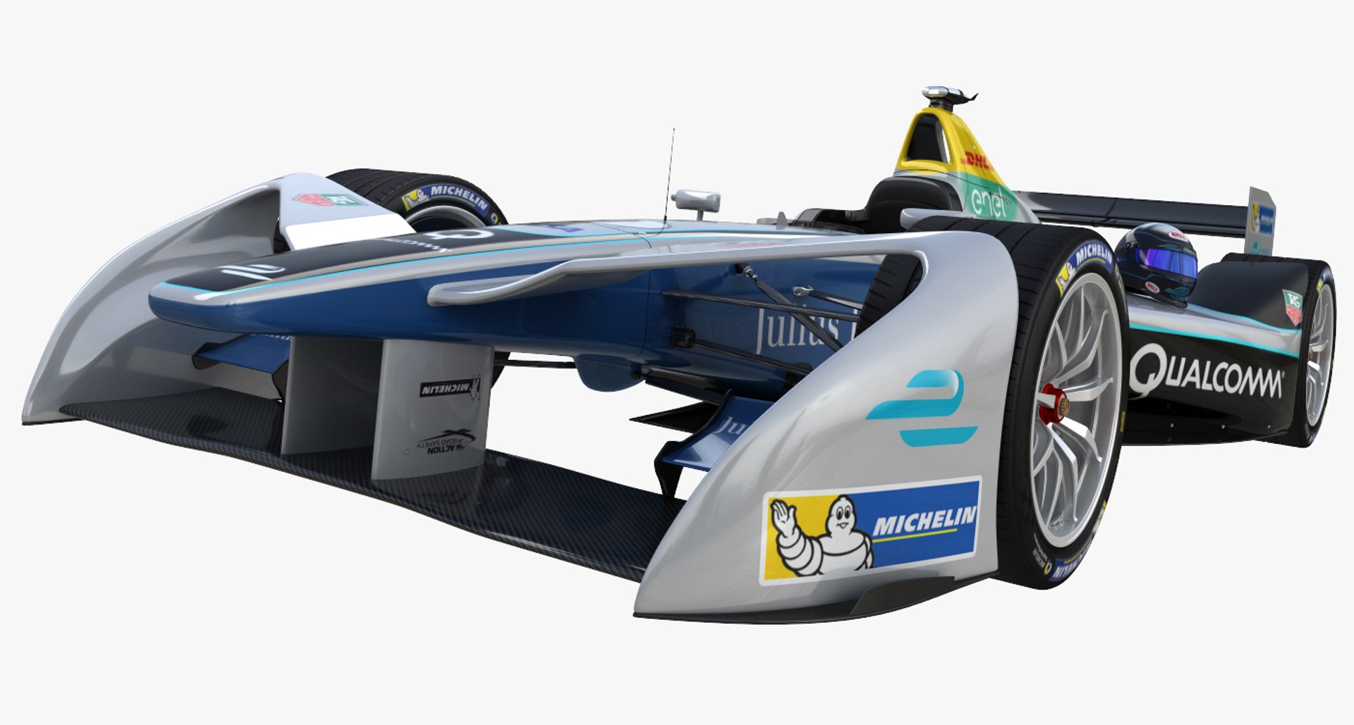 3d Model Formula E Spark Renault